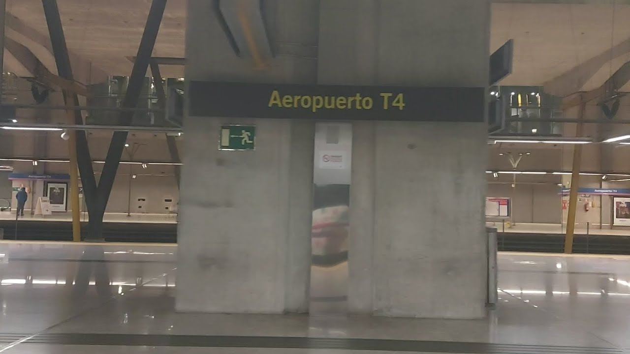 Renfe Cercanias Madrid (Linea C1 C10) Aeropuerto T4 - Valdebebas - YouTube