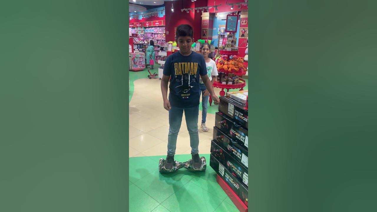 Anjy on hoverboard - YouTube