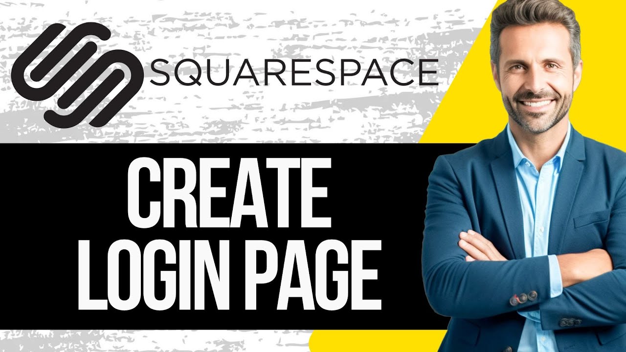 How To Create A Login Page On Squarespace | Full Tutorial 2025 - YouTube