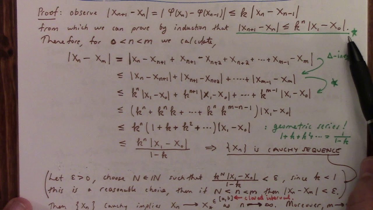 Lecture23: Newton's Method and Contraction Mapping - YouTube