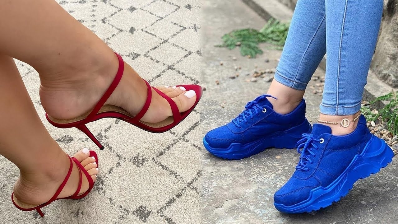 Women's trendy footwear collection - YouTube