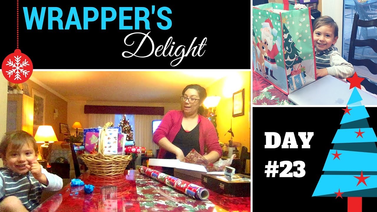 Wrapper's Delight | MommyShuffles | VLOGMAS DAY #23 - YouTube