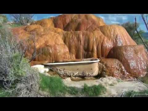 A RoadTrip Adventure, Monroe UT, Mystic Hot Springs - YouTube