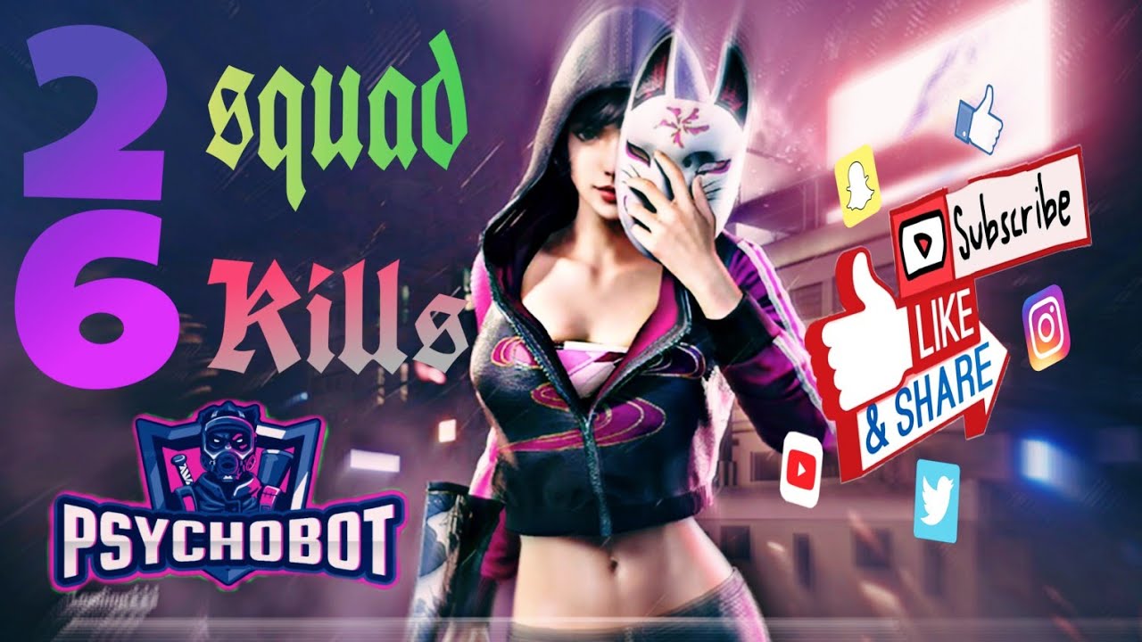 26 Squad Kills || M762 || M416 || Georgopol || Psycho Bot - YouTube