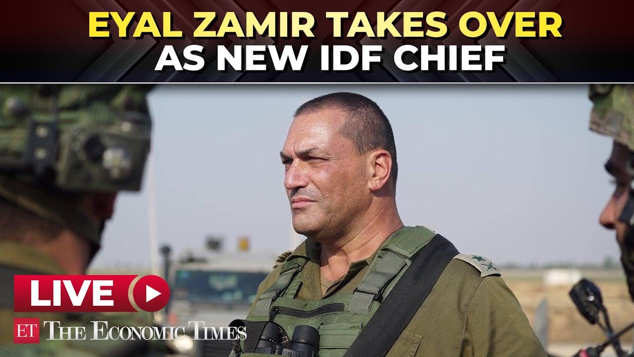 LIVE | Swearing-in ceremony of IDF chief Eyal Zamir who takes over from ...