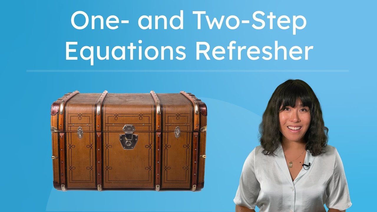 Solving One- and Two-Step Equations Refresher - Solving With Inverse ...