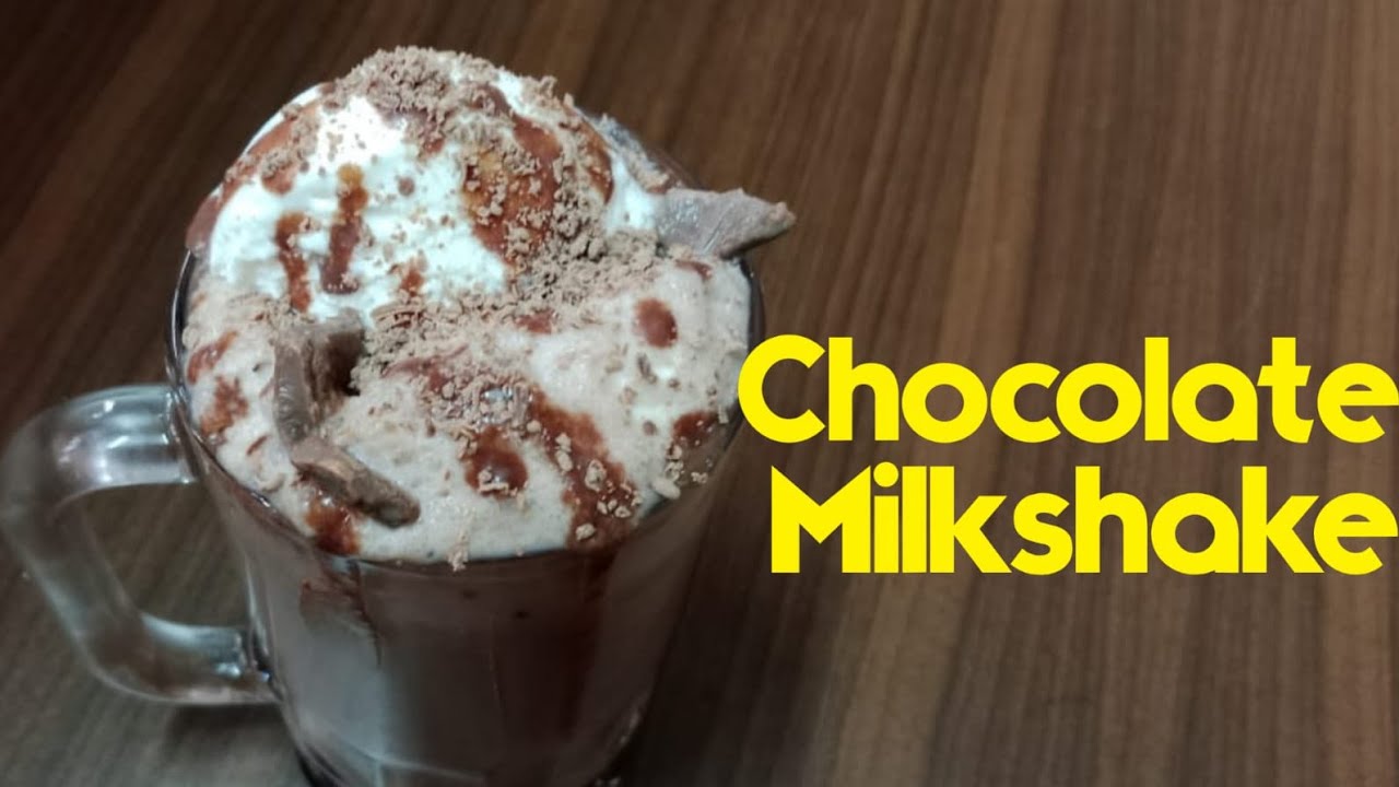 Chocolate Milkshake | Cocoa Milkshake| Chocolate recipes| Summer ...