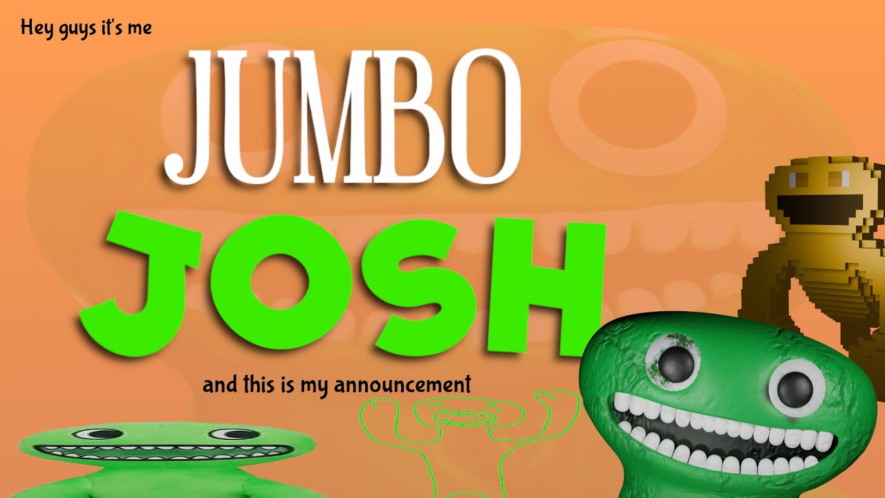 Jumbo Josh's Announcement - YouTube