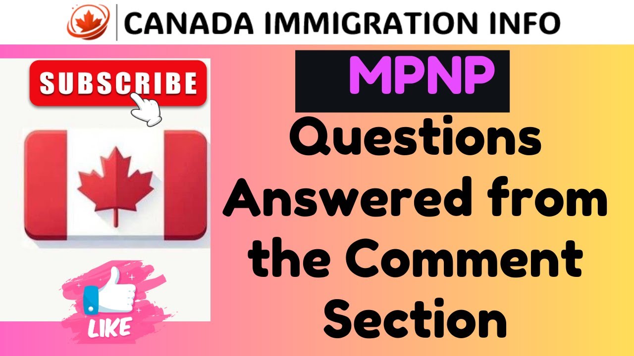 Top MPNP Questions: How to calculate Work Experience, Submit Full ...