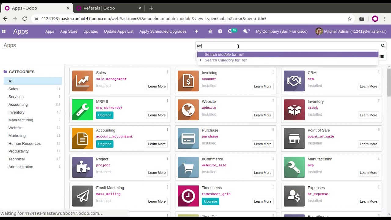 How To Remove Referral Button From Odoo Instance YouTube how-to-remove-referral-button-from-odoo-instance-youtube