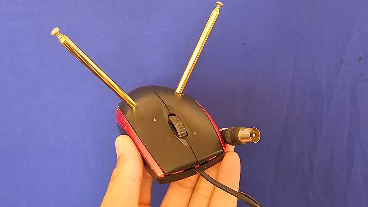 Converting a computer mouse into an HD digital antenna to play DTV ...