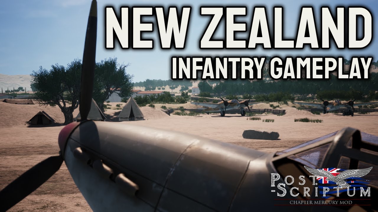 Post Scriptum - Chapter Mercury New Zealand Infantry Gameplay - YouTube