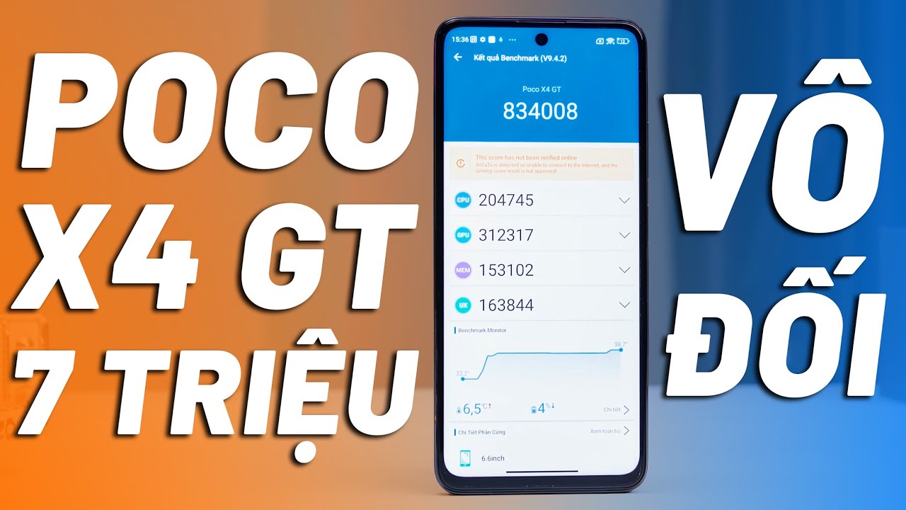ĐẬP HỘP POCO X4 GT - VÔ ĐỐI CẤU HÌNH CHIẾN GAME, PIN TRÂU SẠC NHANH ...