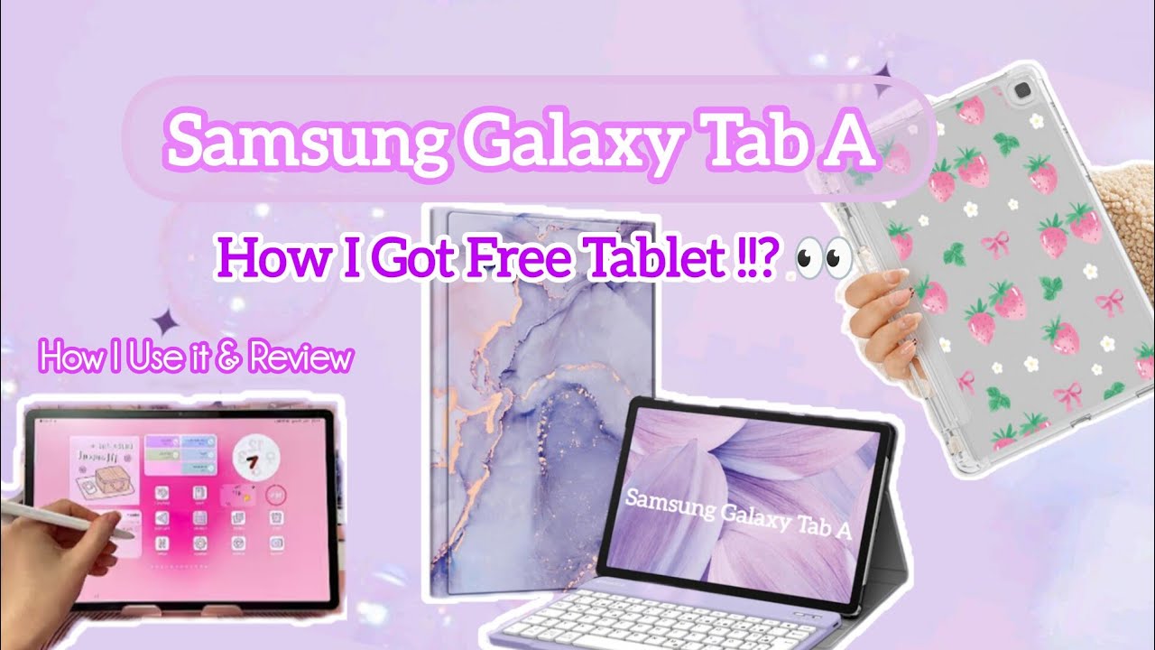 Samsung Galaxy Tab A Unboxing | Budget Friendly Tablet | Samsung Tab ...
