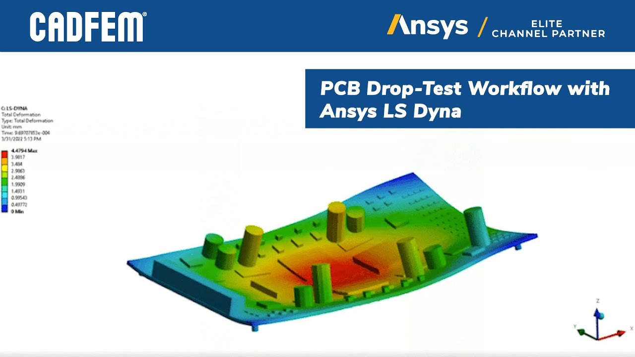 PCB Drop-Test Workflow with Ansys LS Dyna.mp4 - YouTube