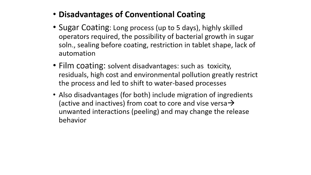 Sugar Coating PPt lect 2 - YouTube