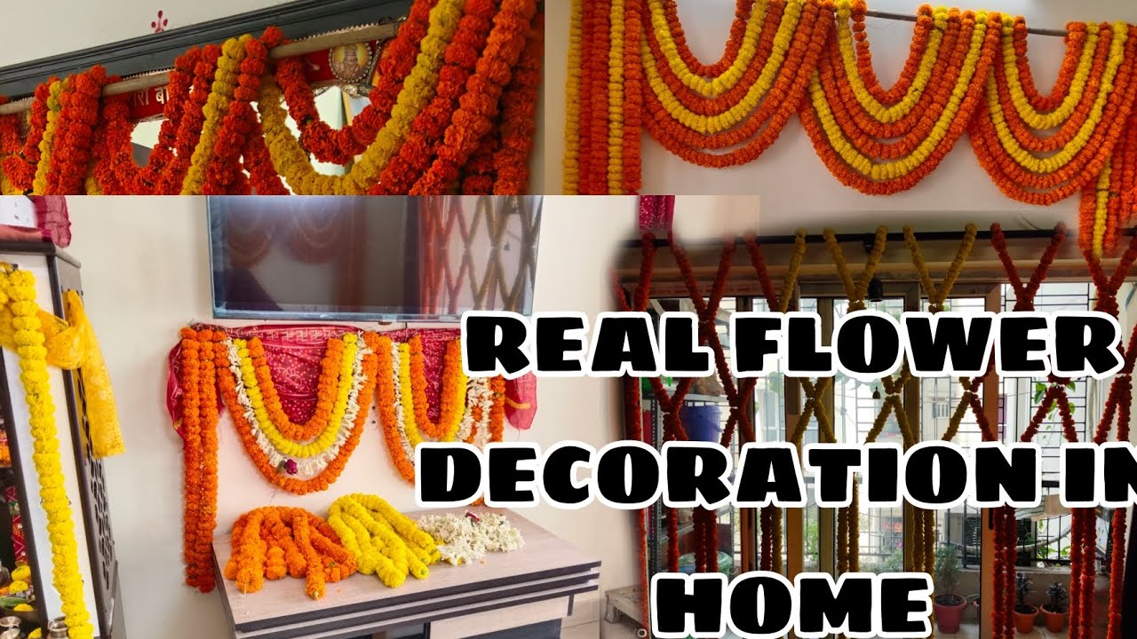 || real flower decoration|| home decoration real flower decoration # ...