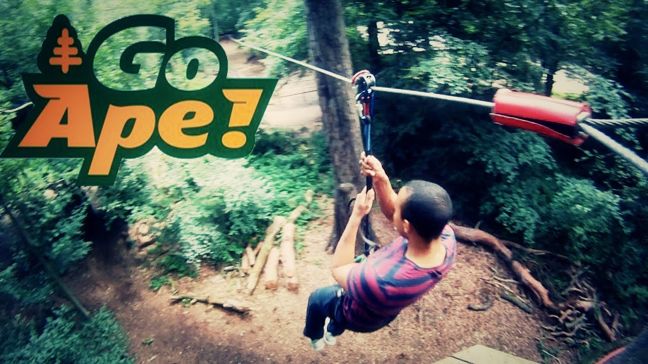 GO APE GO PRO - TREE TOP ADVENTURE CLIMBING at Levi's STAG - YouTube