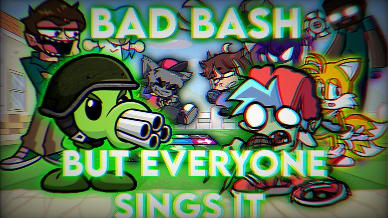Friday Night Funkin' Bad Bash but Every Turn a Different Character ...