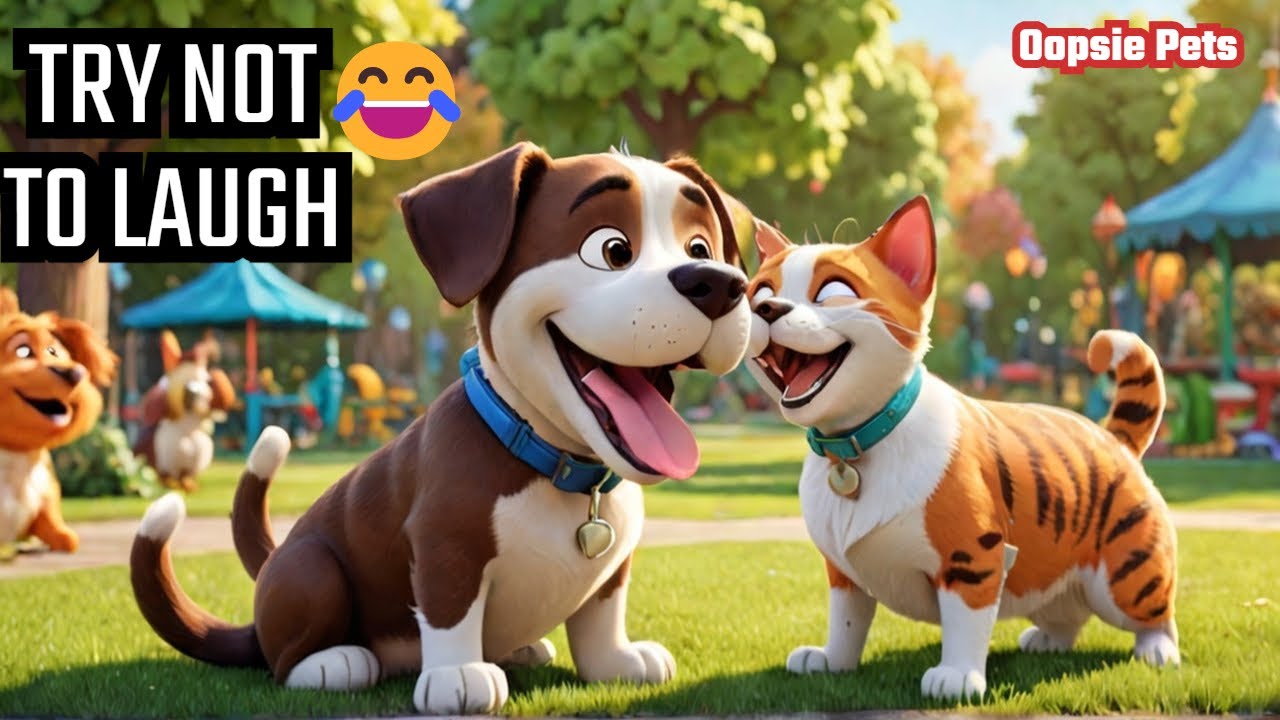 You Laugh You Lose🤣Funniest Dogs and Cats 2025😹🐕| Oopsie pets | funny animal oopsie - YouTube