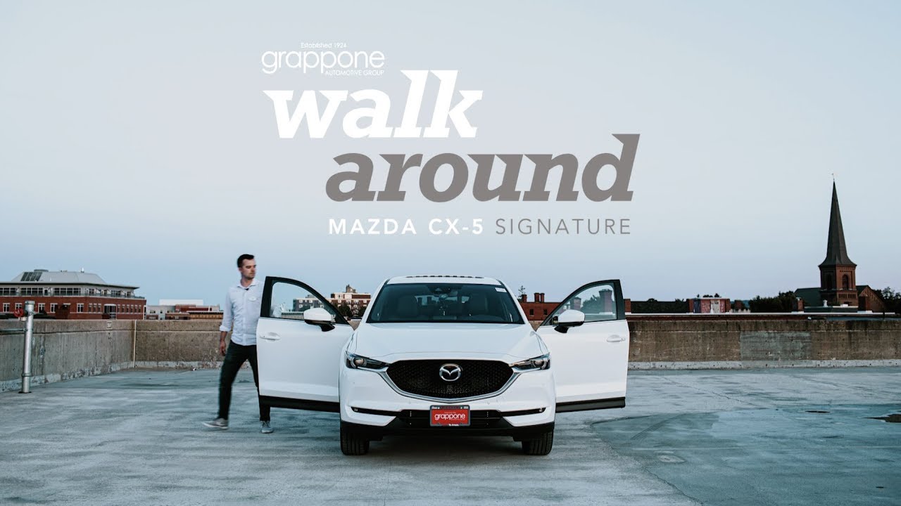 2019 MAZDA CX-5 SIGNATURE WALK AROUND | GRAPPONE - YouTube