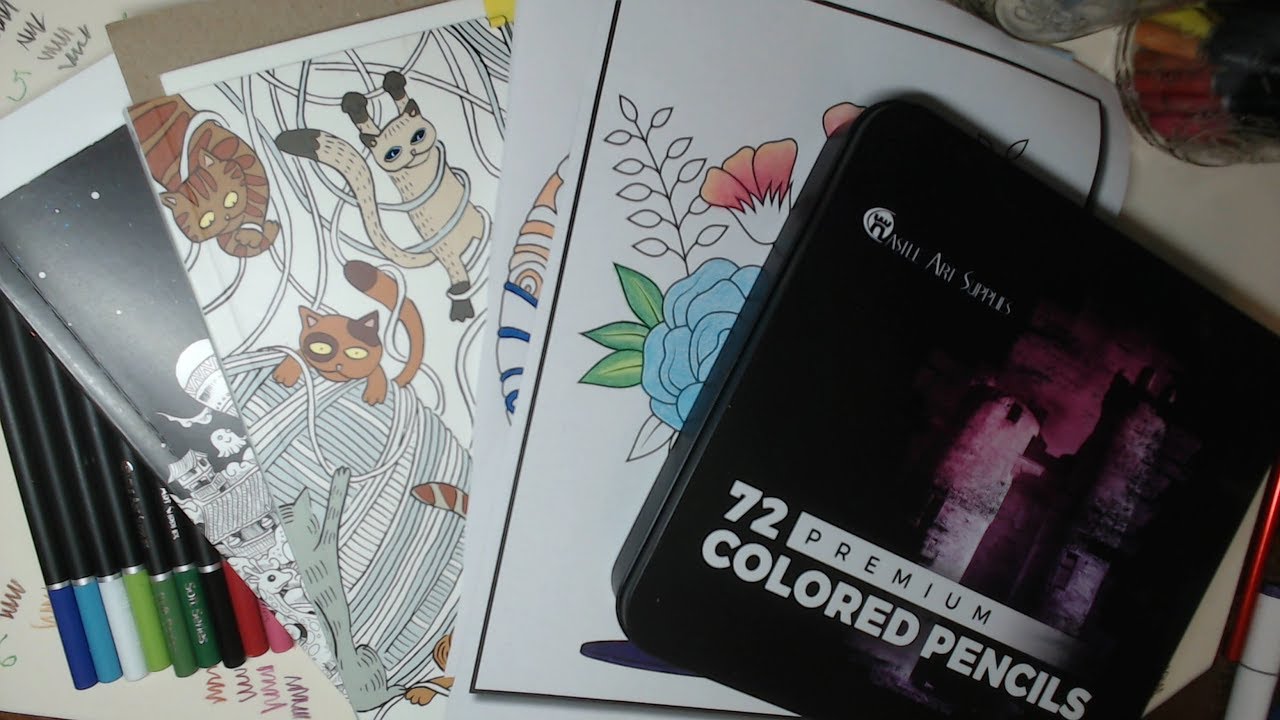 Castle Art Supplies Colored Pencil Review - YouTube