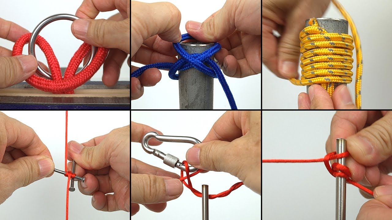 6 Cool Rope Tricks - YouTube