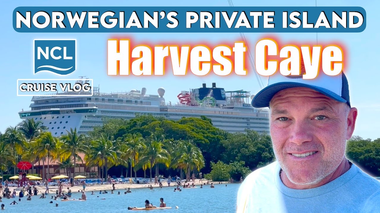 Norwegian Cruise Line's Epic Private Island Harvest Caye. Complete Walking Tour of Harvest Caye ...