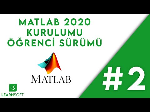 Matlab R2020a Kurulumu ve Lisans Aktivasyonu (Öğrenci Lisansı)- #2