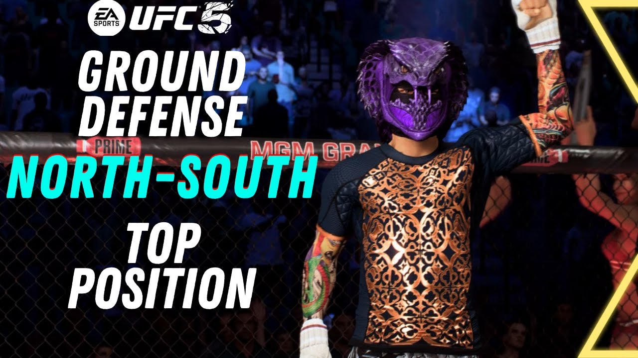 How to defend in the NORTH-SOUTH position while on TOP - UFC 5 - YouTube