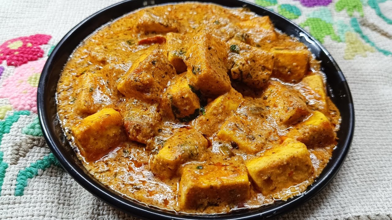 Achari Paneer Recipe | Pickled Flavour Paneer Recipe - YouTube