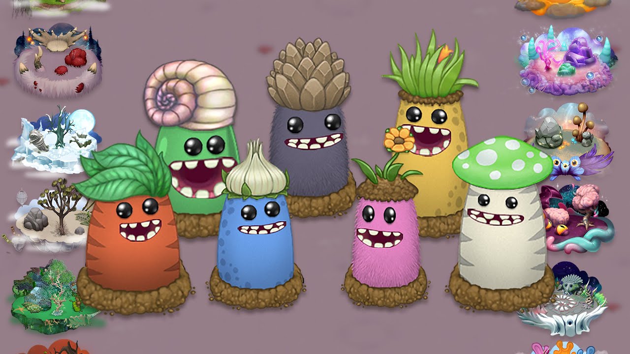 Dipsters - All Monster Sounds & Animations (My Singing Monsters) - YouTube