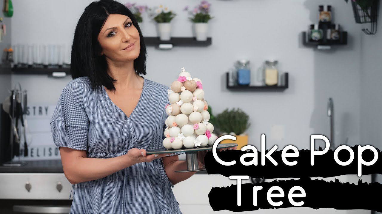 Cake Pop Tree: Ένα εντυπωσιακό δέντρο γεμάτο γλύκα || MeliSoula (E17) - YouTube