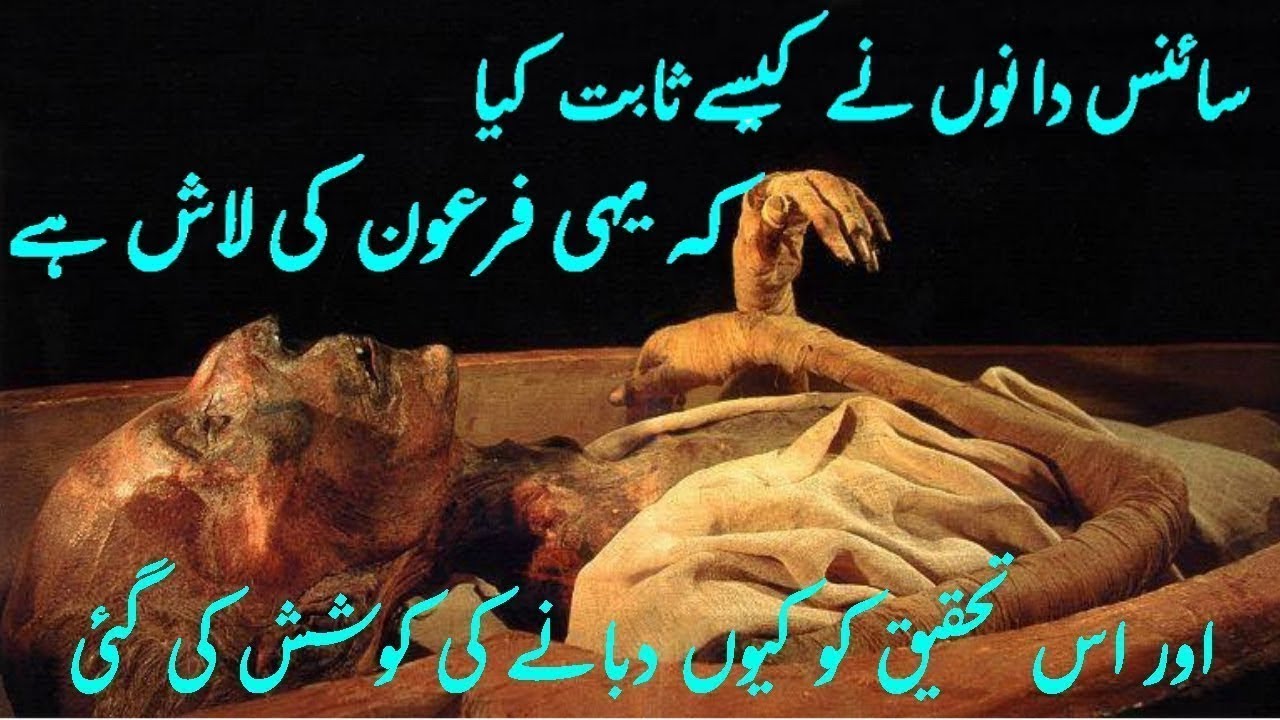 How Science Proof Mummy Of Pharaoh Firon Ki Lash Urdu/Islamic Videos ...