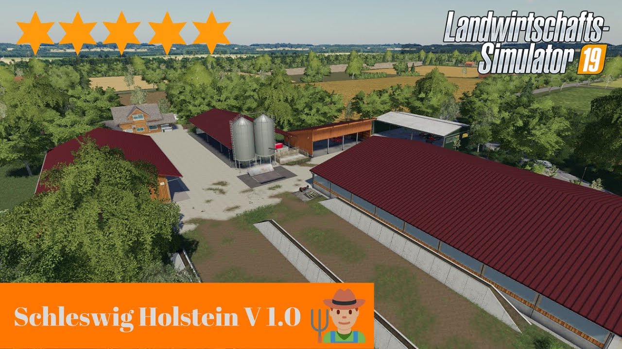 LS19 Mapvorstellung II Schleswig Holstein V1.0 (PC/MAC) - YouTube
