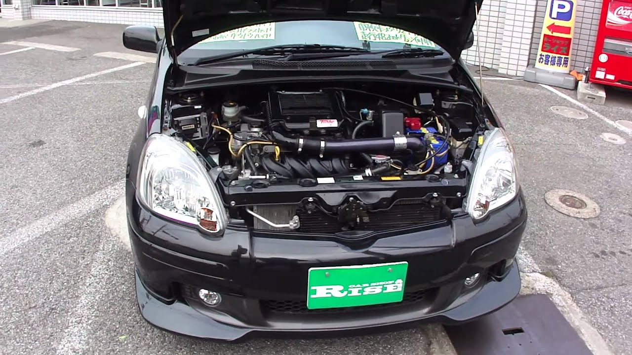 【売約済】NCP13型ヴィッツ1.5RS/TRDターボ千葉県カーショップライズ成田店 - YouTube