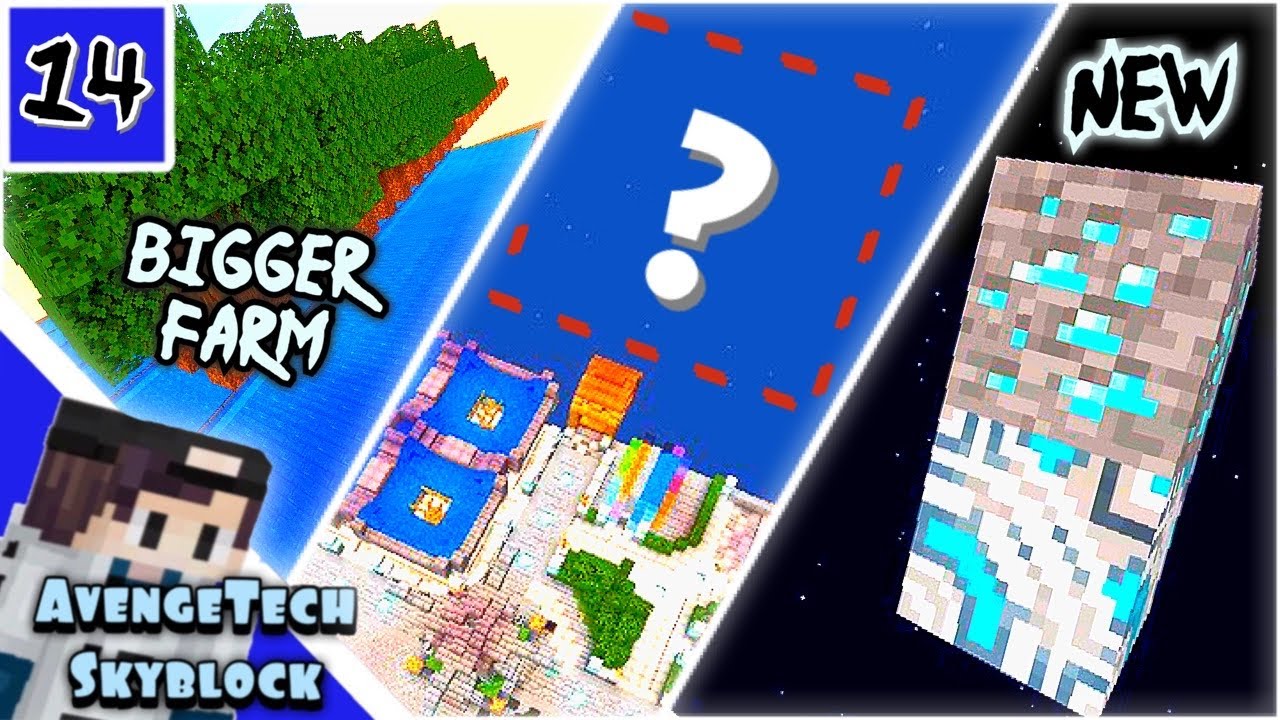 Building a NEW Storage System!!! AvengeTech Skyblock Ep. 14 - YouTube