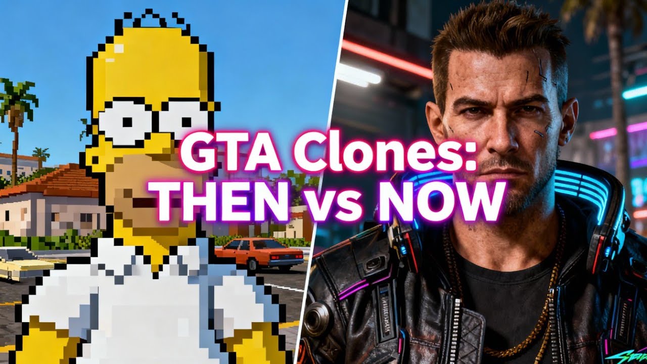 GTA Clones Evolution 2003 - 2025 (Grand Theft Auto) - YouTube