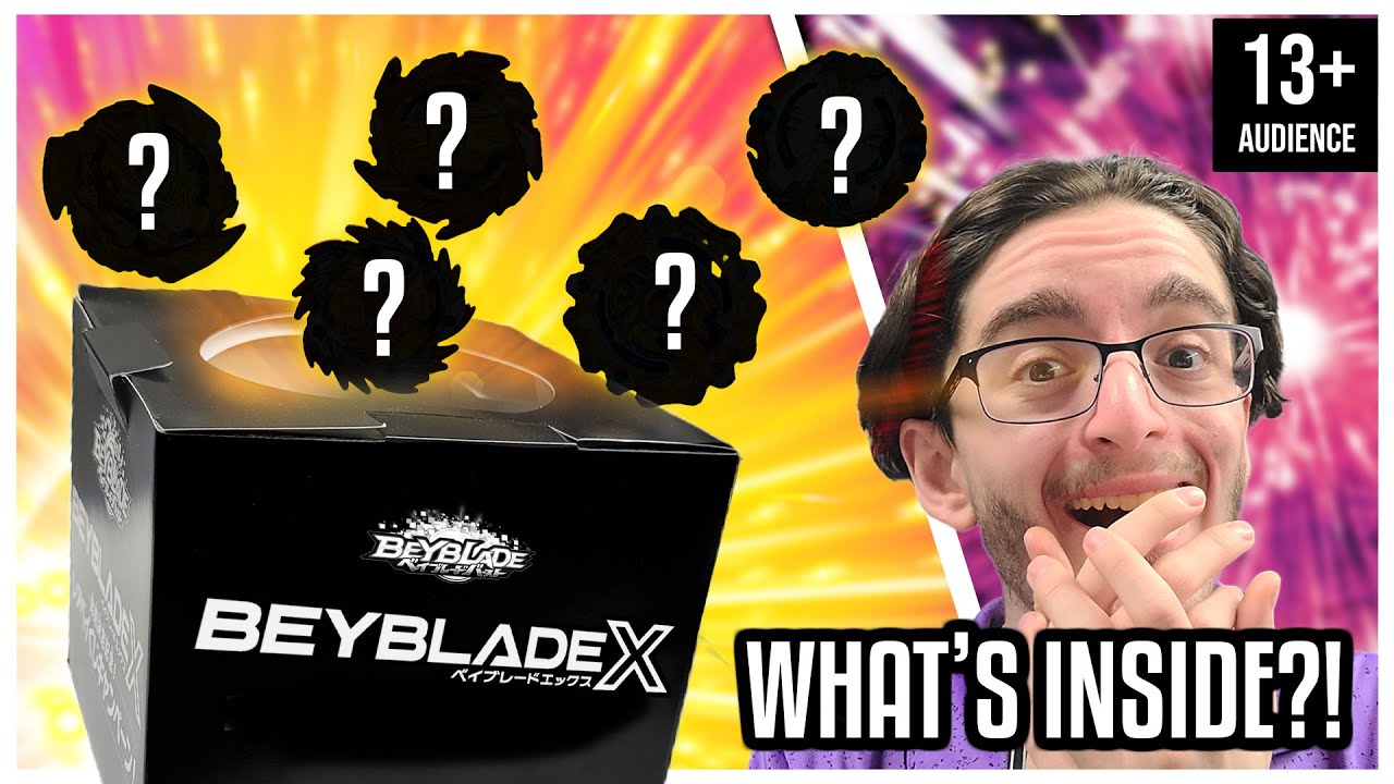 NEW BEYBLADE X BOX.....PROMO RARE BURST BEYBLADES - YouTube