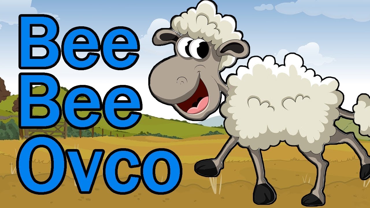 Bee Bee Ovco | Pesmica za decu | Bee Bee Crna Ovco | Dečije pesmice ...