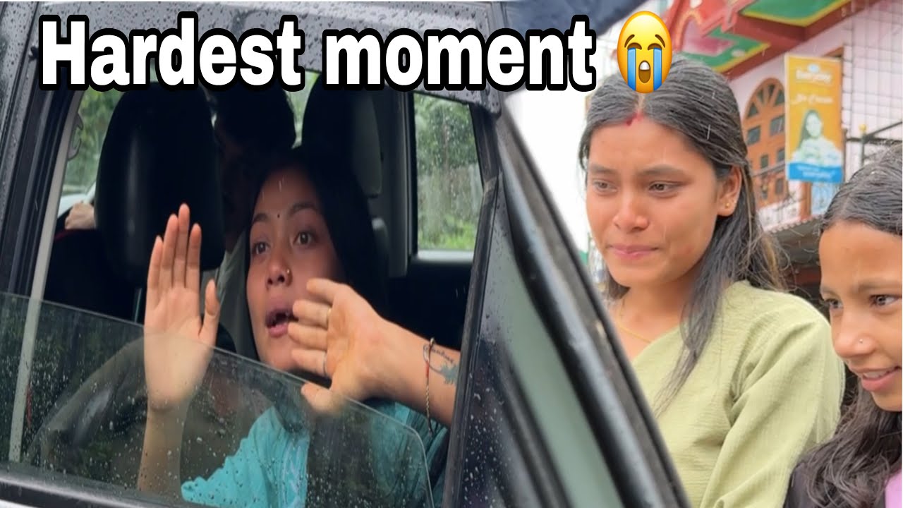 Xhidara jana din ma sabai runa thala😭 hardest moment !!miss you👋 - YouTube