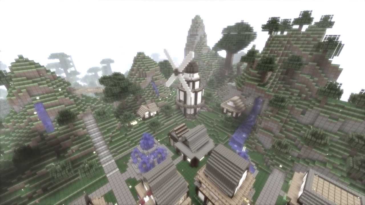 Aesthetic Minecraft Survival Server - YouTube