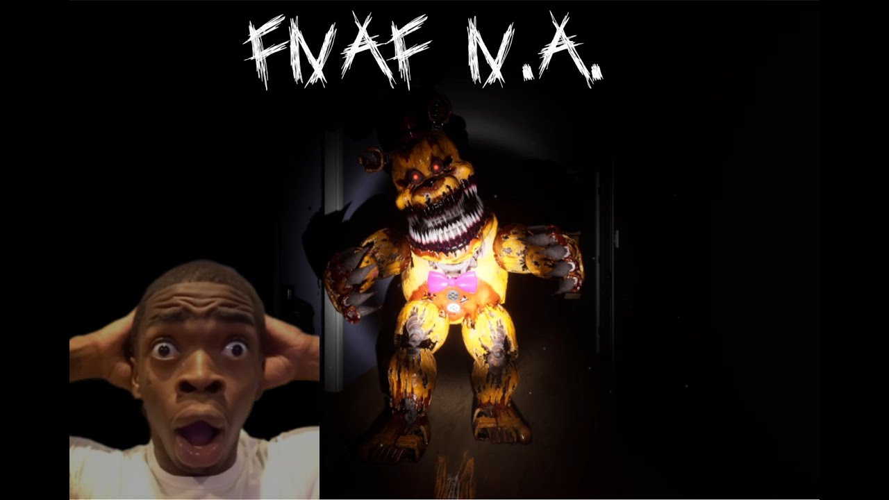 BEATING THIS FNAF 4 REMAKE.. ITS SCARY!!! | FNAF: NA - YouTube