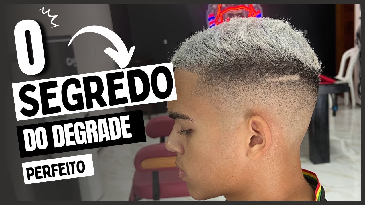 😱A MELHOR TÉCNICA DE DEGRADÊ| High Fade passo a passo - YouTube