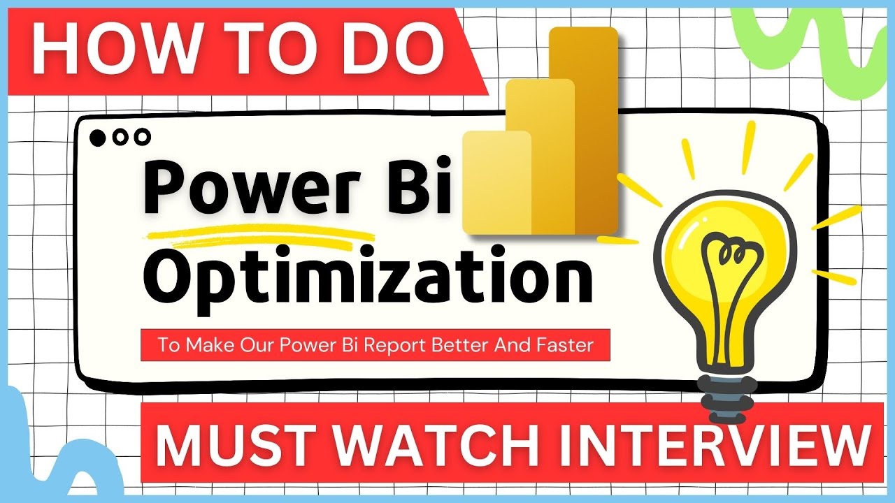 📈Optimization Of Power BI Report💡 - YouTube