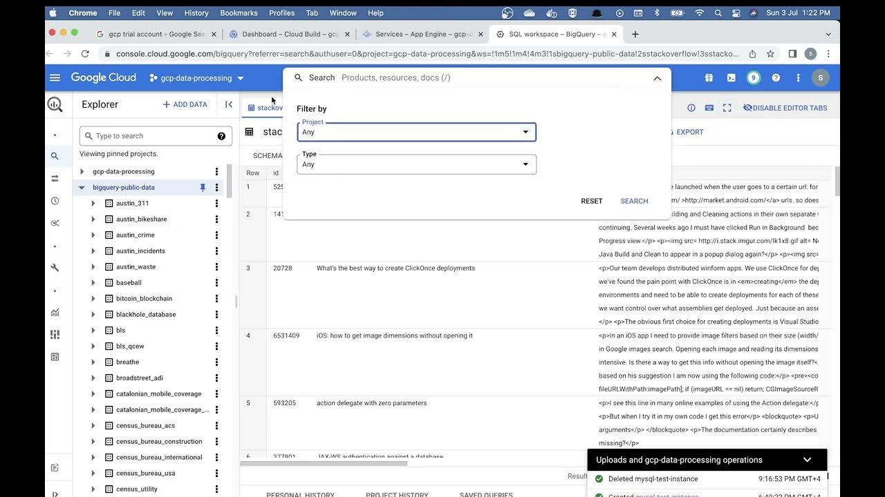 GCP App Engine - Deploy a Python & Bigquery based application - YouTube