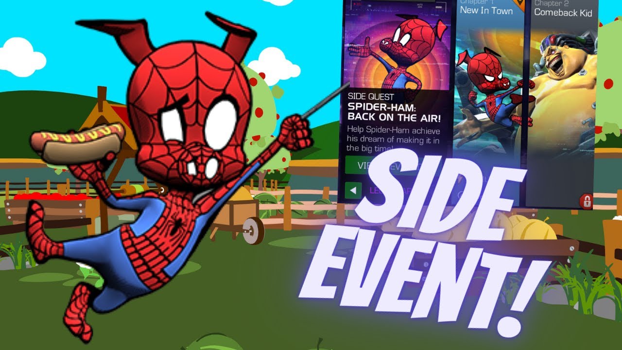 Spider-Ham: Back On The Air! Mmm... Bacon! Marvel Contest Of Champions ...