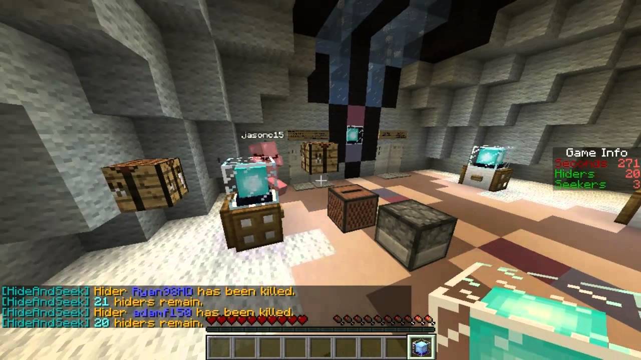 The Hive #2 | Hide and Seek (Prop Hunt) [Servidor Minecraft] - YouTube