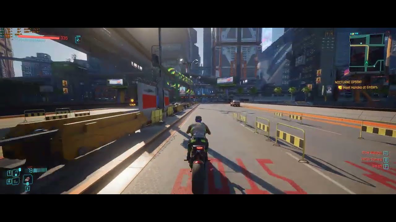 Cyberpunk 2077 Night City ride Gameplay - YouTube