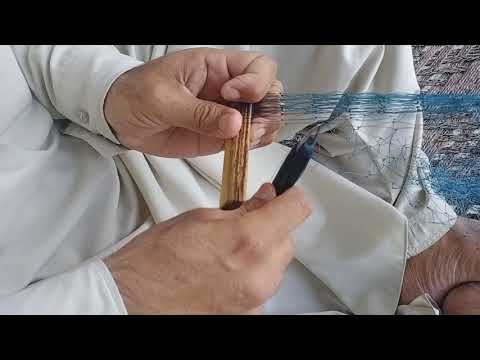 Four kinds of fishing net knots